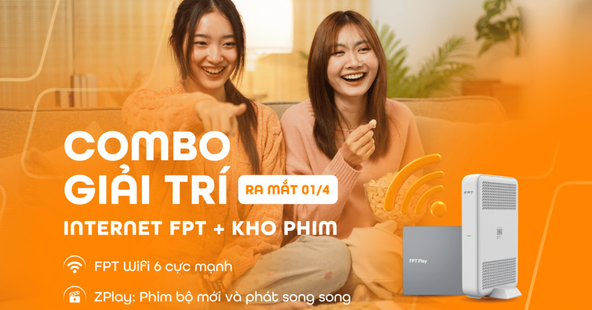 Combo Internet Truyền hình FPT Play: Giải Trí 4K Đỉnh Cao