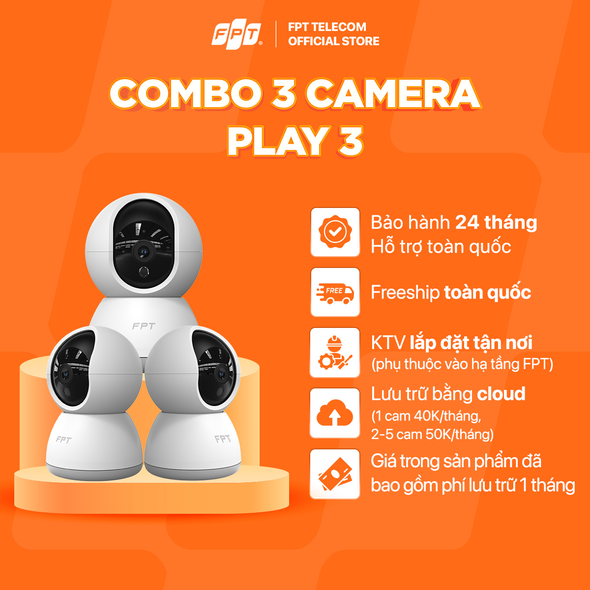 Combo 3 Camera Play 3